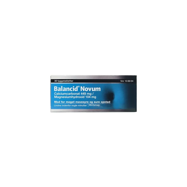 Balancid Novum Chewable Tablets 30 pcs. (blister) – Tradycja.dk